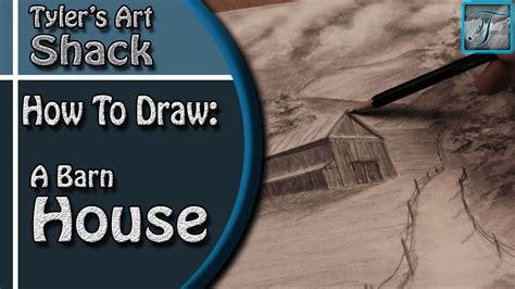 How To Draw A Barn House YouTube