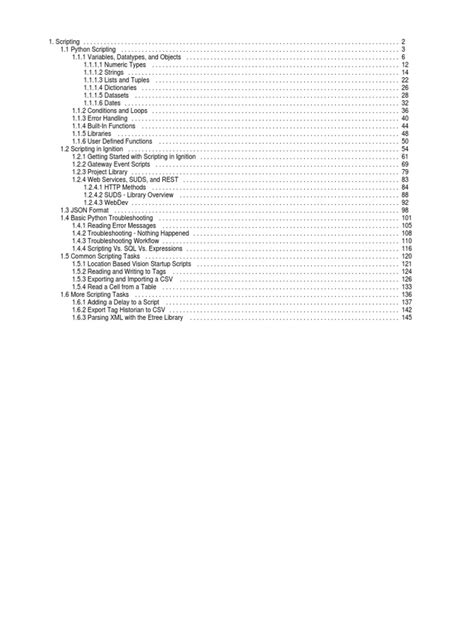 Ignition Scripting Pdf Boolean Data Type Integer Computer Science