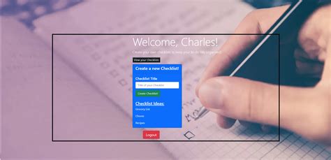 GitHub Cfriend85 Checklistopia Python Checklist App Utilizing Django And Styled With Bootstrap 4