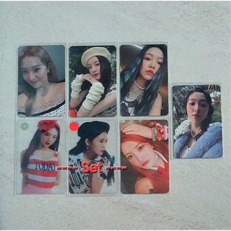 Jual OFFICIAL Photocard Joy Yeri Irene Red Velvet Kihno Day 2 Bad Boy Album Birthday Digipack