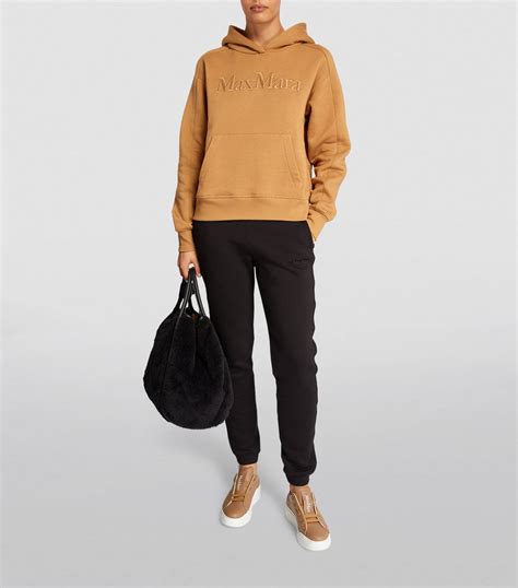 Max Mara Logo Hoodie Harrods Us