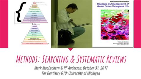 Methods Searching And Systematic Reviews Ppt