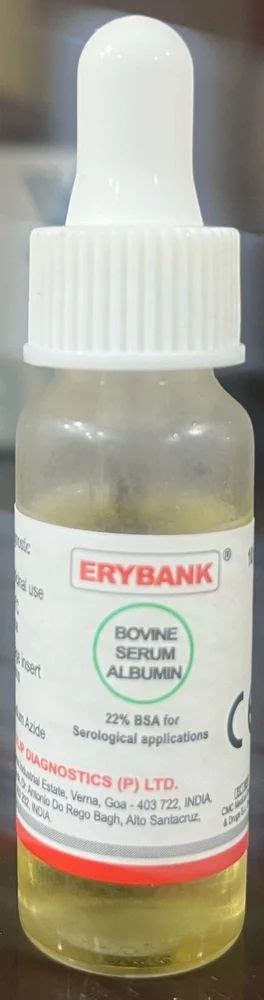 Tulip Bovine Serum Albumin At ₹ 425piece In New Delhi Id 2852998941173