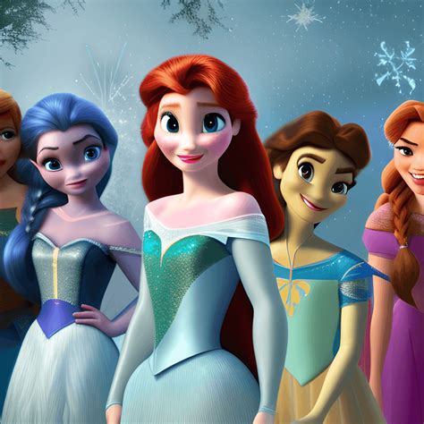 Iluminação Cinematográfica Impressionante E Realista Disney Princess