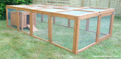 Large Rabbit Run And Hutch