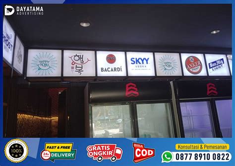 Wa 087789100822 — Dayatama Advertising — Jasa Huruf Timbul And Neon Box