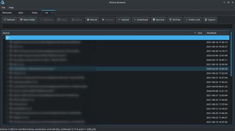 Rclone Gui Applications For Linux And Android Rs1 Linux Tools