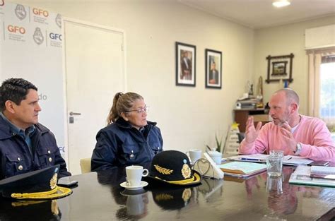 Acordaron Acciones Conjuntas Entre Municipio Y Policía Para Mejorar La