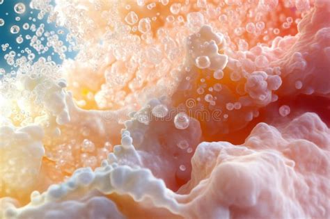 Close Up Exploration Of Cellular Structures In Skin Showing Fine Textures And Natural Tones