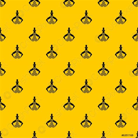 Log Loader Pattern Vector Stock Vector 6351169 Crushpixel