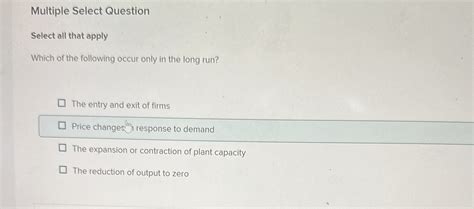 Solved Multiple Select Questionselect All That Applywhich Of