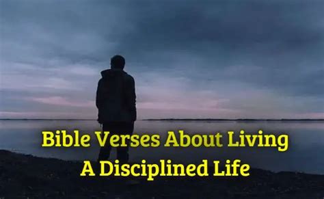 Best 15bible Verses About Living A Disciplined Life Kjv Scriptures