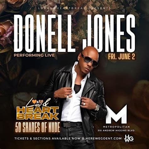 Luvandheartbreak Featuring Donell Jones Friday June 2nd 2023 The