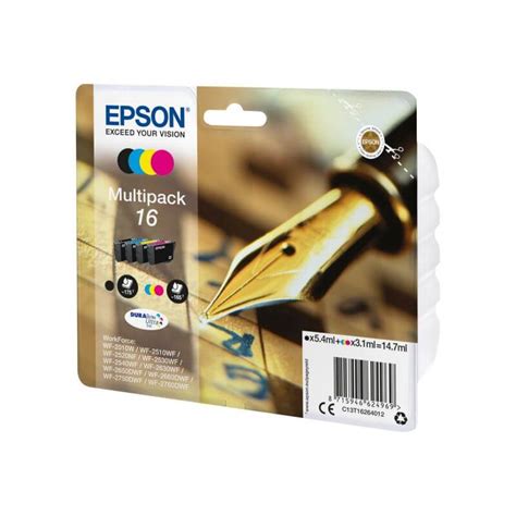Epson Multipack Pack De Noir Jaune Cyan Magenta Originale Cartouche D Encre