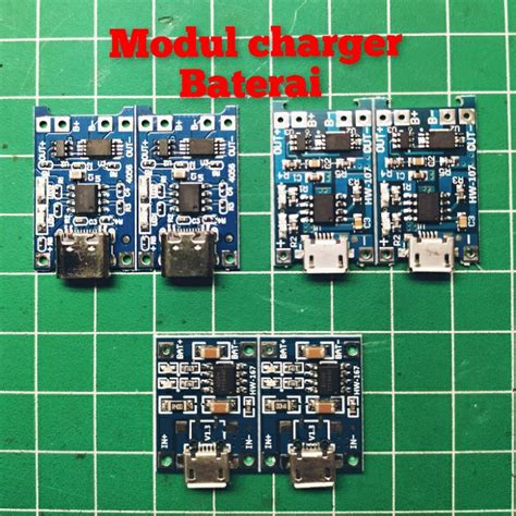 Tp4056 Charger Module Protects Type C And Micro Usb Pcb Hw Thick