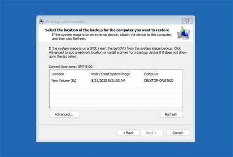 How To Restore System Image Backup In Windows 10 Or 11 Winhelponline