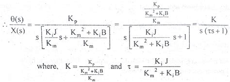 Transfer Function Of Hydraulic System Electrical Engineering Info