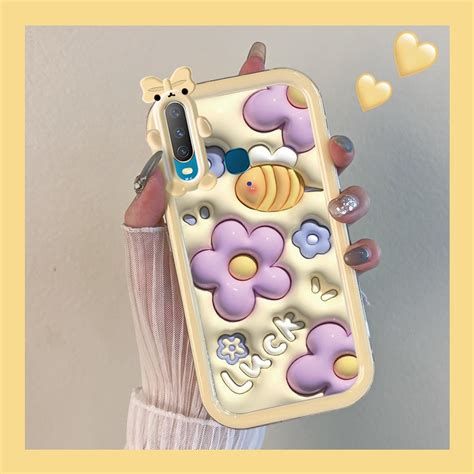 Jual Casing Ponsel Untuk VIVO Y Y Y Y I Y Y S Y Y Y S Case Kartun D Bunga