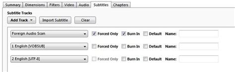 Help With Subtitles Foreign Audio Scan Forced Only Burn In R