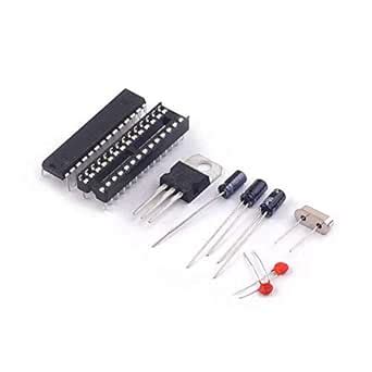ATMEGA328P PU Without Ar Duino BOOTLOADER DIP Socket 16MHz Crystal Kit Amazon Com