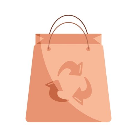 Bolsa de compras ecológica Vector Premium