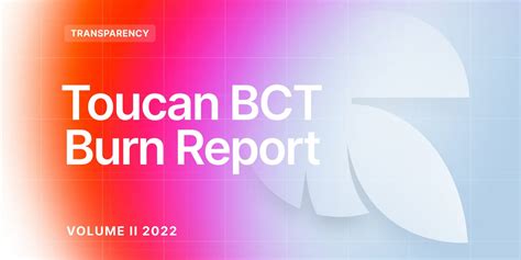 Toucan Burn Report Vol 2 Improving On Chain Carbon