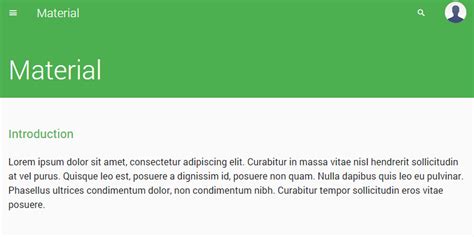 Material Simple Html5 User Interface Design Bypeople