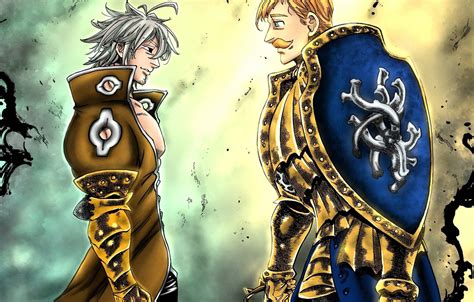 Photo Wallpaper Demon Red Game Fighter Soldier Seven Deadly Sins