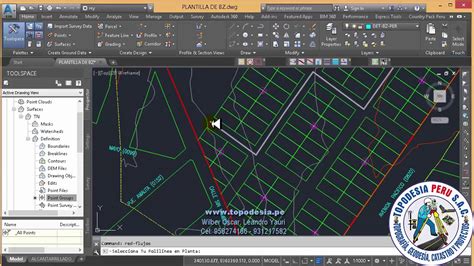 DiseÑo De Alcantarillado Sanitario Desague Auto Cad Civil 3d 2017 Y
