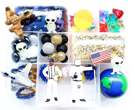 Space Play Dough Kit Space Playdough Kit Space Playdoh Kit Etsy