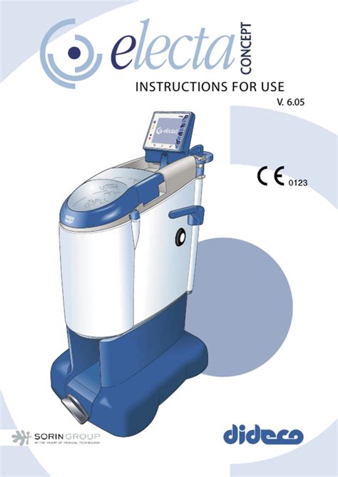 Electa Concept Instructions For Use V6 05 Pdf Download
