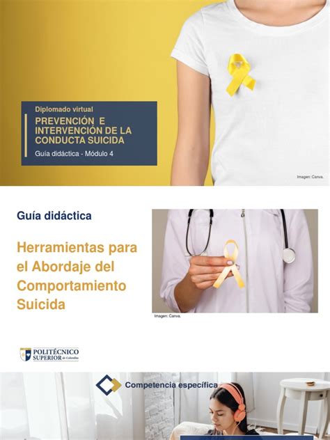Gd 4 Prevención E Intervención De La Conducta Suicida Pdf Suicidio