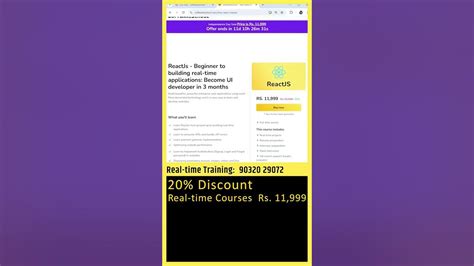 Real Time Courses 11999 Reactjs Java Springboot Angular Java