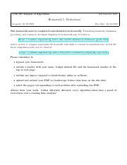 Hwk Pdf Cse Analysis Of Algorithms Fall Semester Homework