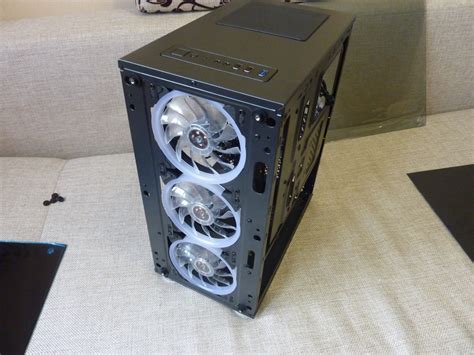 Обзор от покупателя на Корпус 1STPLAYER Firebase X2 mATX 4x120mm LED TG ...