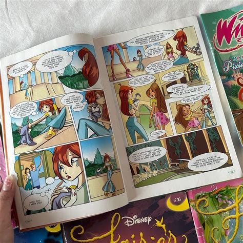 Winx Club Disney Fairies The Secret World Of Tinker Bell Comics