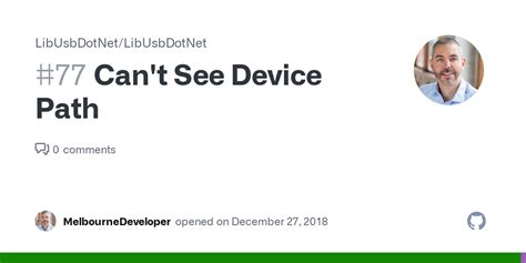 Cant See Device Path · Issue 77 · Libusbdotnetlibusbdotnet · Github