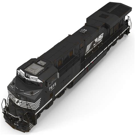 Locomotiva Es40dc Norfolk Southern Modelo 3d 99 3ds C4d Ma Obj