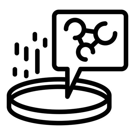 Chemical Test Icon Outline Vector Lab Science 15063570 Vector Art At Vecteezy