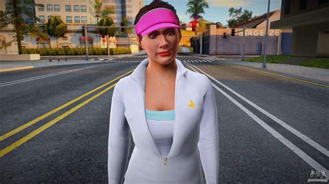 Amanda De Santa From Gta V для Gta San Andreas