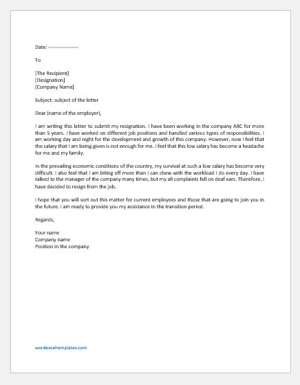 Resignation Letter Unhappy With Management Database Letter Template
