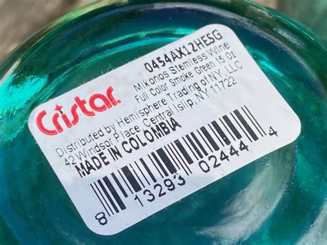 Dollar Store Cristar Mikonos 2019 Stemless Wine Glasses Lead Free