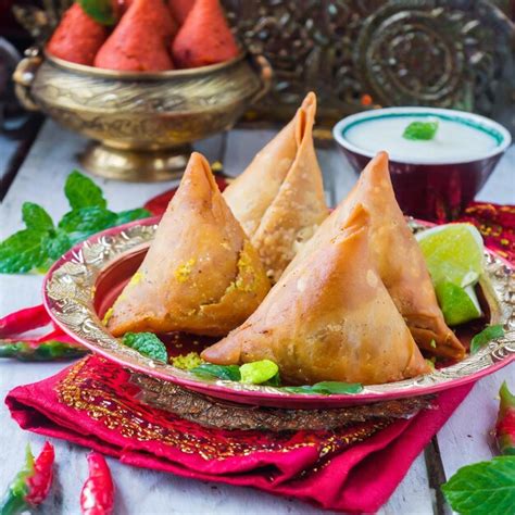 Premium Ai Image Sweet Samosa