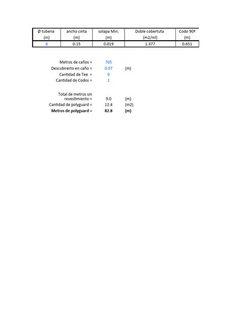 Calculo De Polyguard Pdf