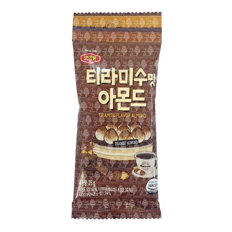 머거본 티라미수맛 아몬드 25g 1개 홈플러스 택배배송