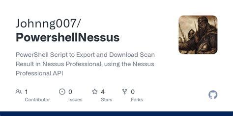 GitHub Johnng007 PowershellNessus PowerShell Script To Export And