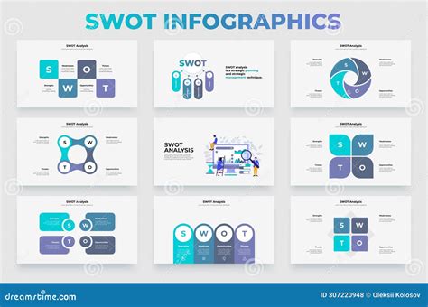 Swot Infographic Analysis Vector Illustration
