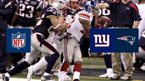 Super Bowl Xlvi Giants Vs Patriots Super Bowl Classics Season 1