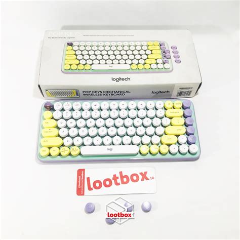 Jual Keyboard Wireless Bluetooth BOLT Logitech Logi POP Keys Dream SECOND Shopee Indonesia