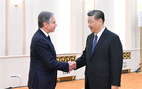China And The Us Pledge To Continue Talks After Xi Jinping Meets Antony